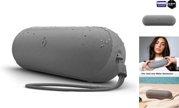 BEATS PILL X KIM KARDASHIAN WIRELESS BLUETOOTH SPEAKER,DARK GRAY ...