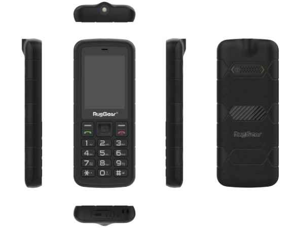 RUGGEAR TECHPRO RG16 4G DUAL SIM CELLPHONE, 24" , UNISOC T107, BLACK ...
